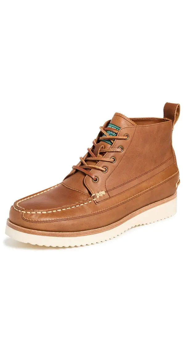 Ralph Lauren Ranger Leather Boots - Polo Tan