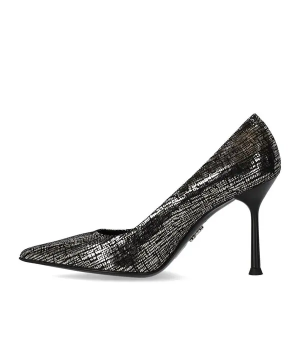 SERGIO LEVANTESI Musa Leather Pumps - Black