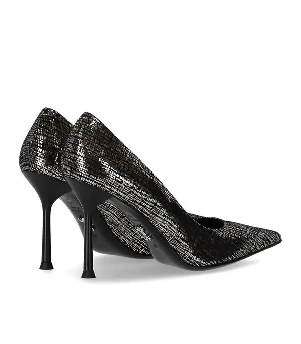 SERGIO LEVANTESI Musa Leather Pumps - Black
