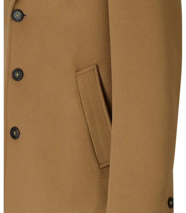 MANUEL RITZ Single-breasted Coat - Beige