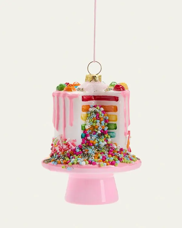 CODY FOSTER & CO Confetti Cake Christmas Ornat