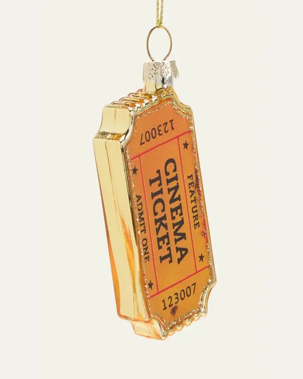 CODY FOSTER & CO Cinema Ticket Ornat