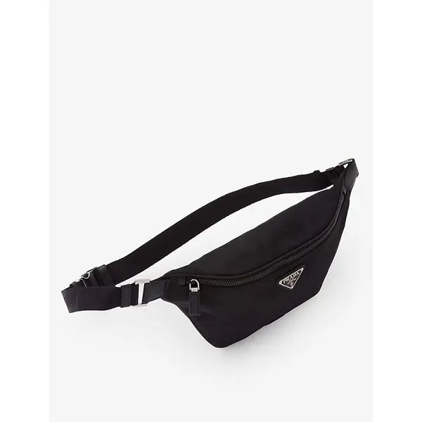 Prada Re-nylon And Saffiano Leather Belt Bag