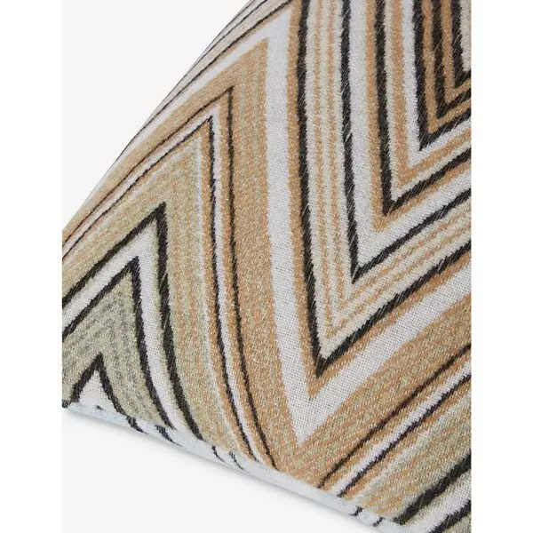 Missoni Plume Zig-zag Wool-blend Cushion 60cm X 60cm