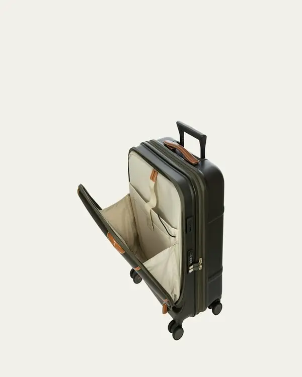 Bric'S Bellagio 21" Expandable Carry-on Spinner With Pocket - Olive