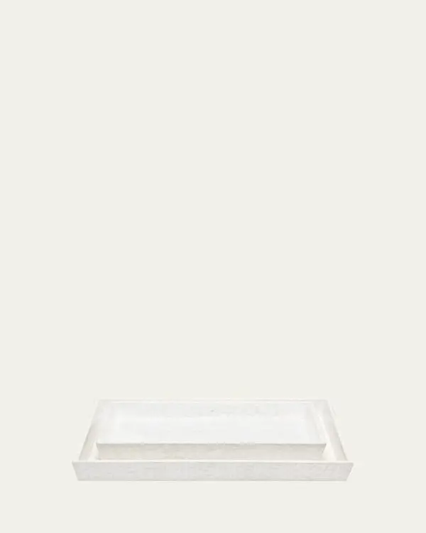 PIGEON AND POODLE Callas Tray - White Eggshell