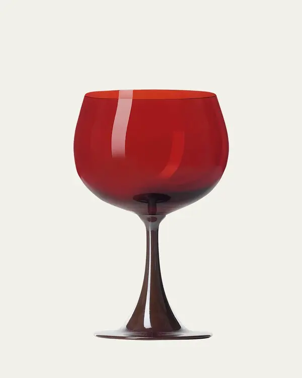 NASONMORETTI Burlesque Blueberry/red Wine Glass, 29 Oz - Blueberry Red