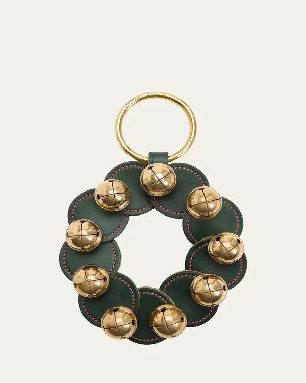 BELSNICKEL ENTERPRISES Brass Bells Disk Wreath