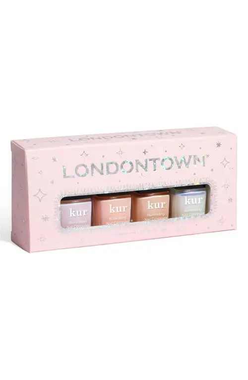 LONDONTOWN Illuminating Essentials 4-piece Nail Care Set $56 Value