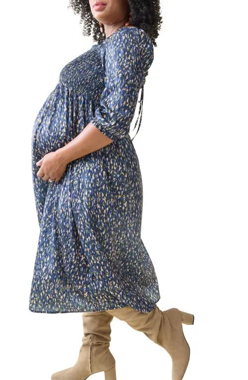 Ingrid & Isabel® Sateen Maternity Dress