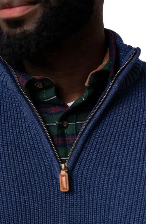HOPE & HENRY Organic Half Zip Pullover