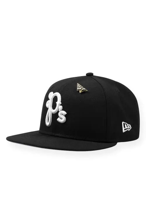PAPER PLANES P Logo 59fifty Twill Cap - Black