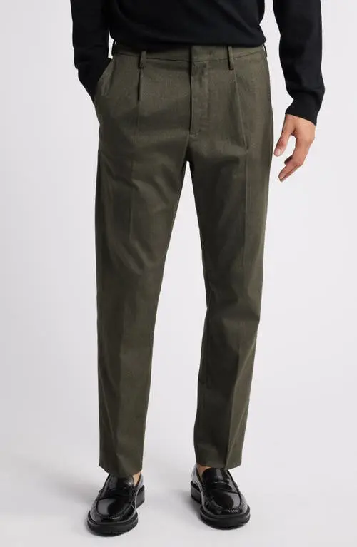 Nn07 Bill 1067 Pleated Dress Pants - Dark Army