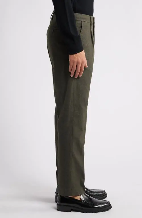 Nn07 Bill 1067 Pleated Dress Pants - Dark Army