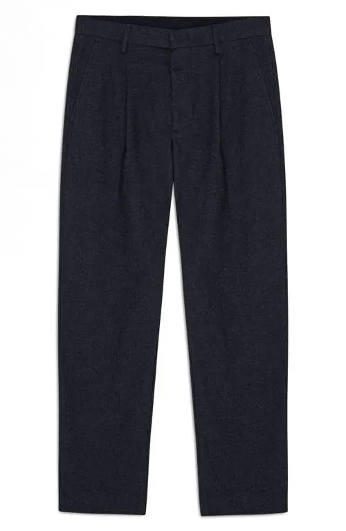 Nn07 Bill 1067 Pleated Dress Pants - Deep Navy