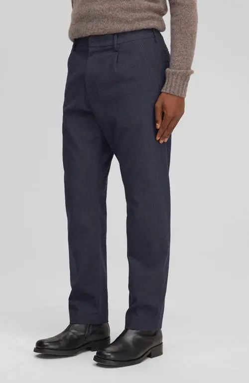 Nn07 Bill 1067 Pleated Dress Pants - Deep Navy