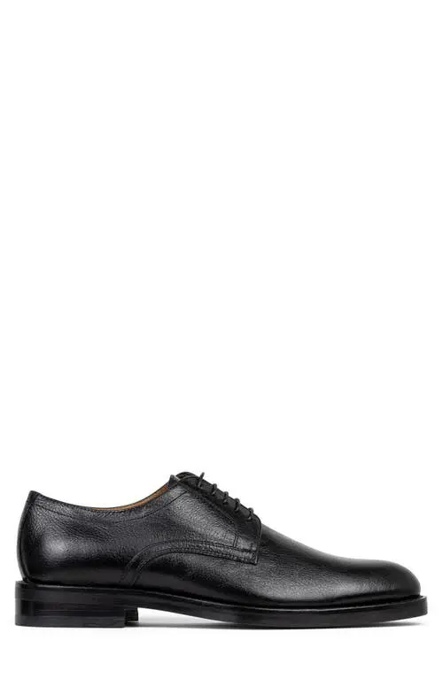 DONALD PLINER Russell Leather Derby - Black