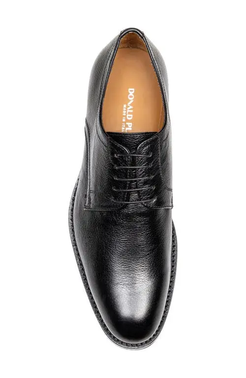 DONALD PLINER Russell Leather Derby - Black