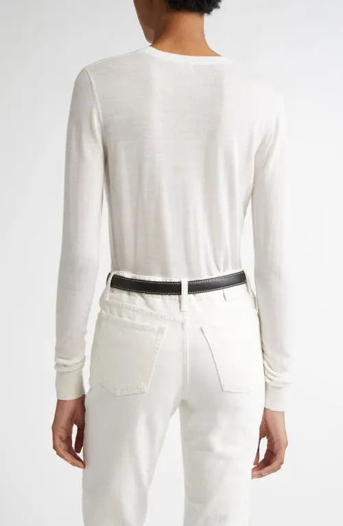 TOTEME Fine Crewneck Sweater