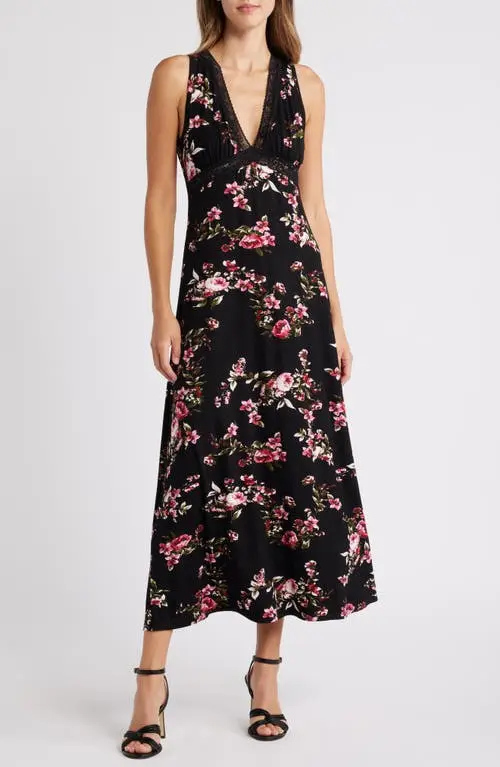 Loveappella Lace Inset Dress