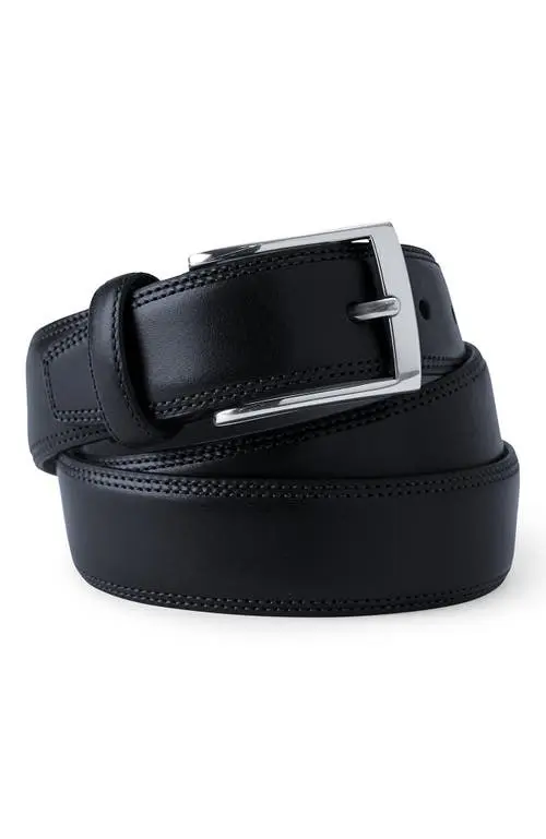 LANDS' END Glove Leather Belt - Black