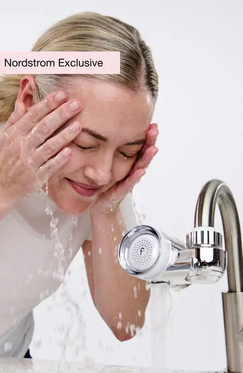 FILTERBABY Skincare Water Filter 2.0 + 2 Filter Refills $170 Value - Shiny Chrome
