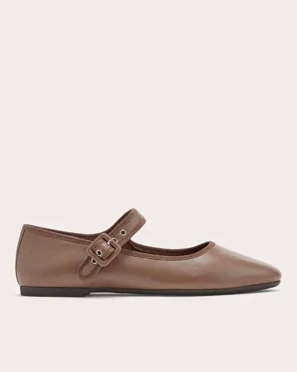 Everlane Day Buckle Mary Jane - Rum