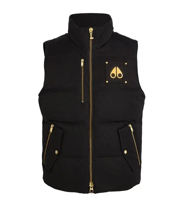 Moose Knuckles Down Westmount Gilet - Black