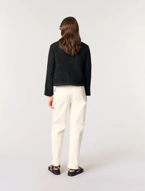Maje Short Tweed Jacket
