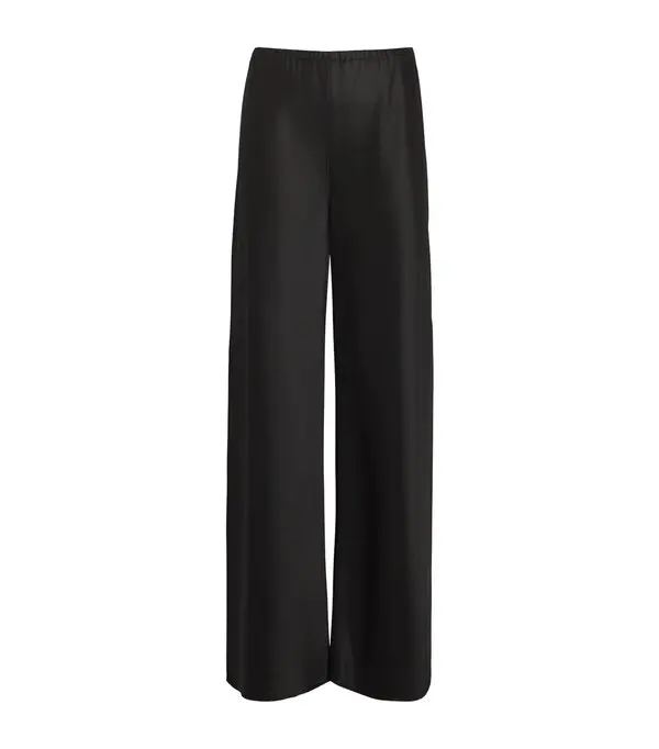 Almada Label Satin Bias Trousers