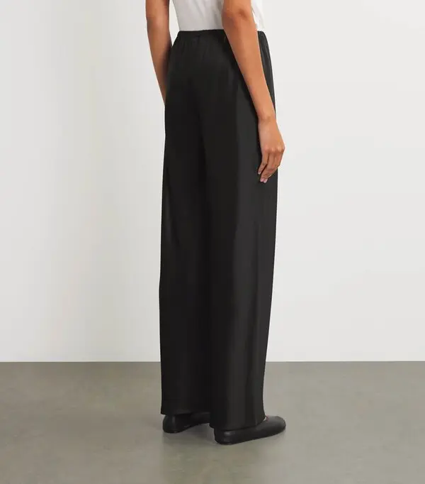 Almada Label Satin Bias Trousers