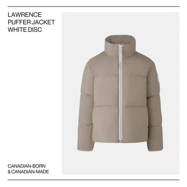 Canada Goose Lawrence Puffer Jacket - Limestone