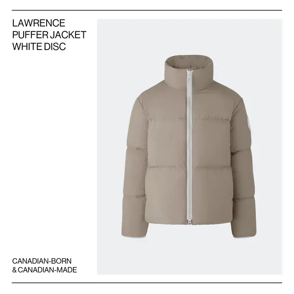 Canada Goose Lawrence Puffer Jacket - Limestone