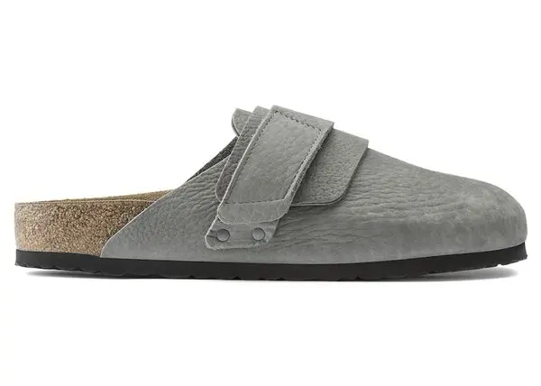 BIRKENSTOCK Nagoya Nubuck Leatherin - Desert Buck/whale Gray
