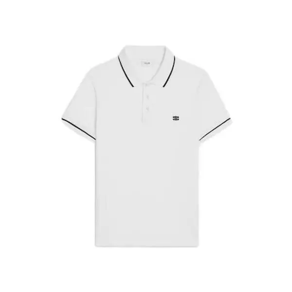 Celine Classic Cotton Pique Polo Shirt