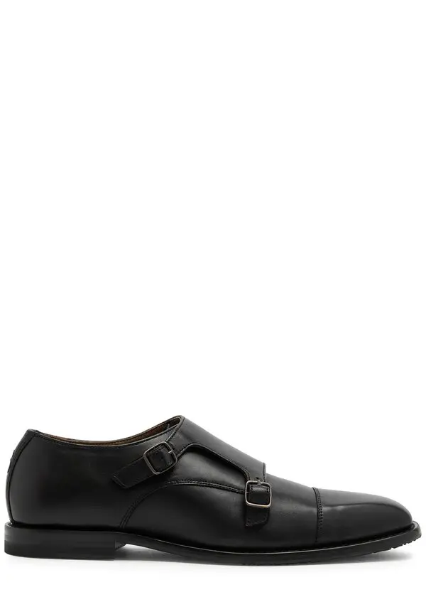 OLIVER SWEENEY Coombe Leather Monk Strap Shoes
