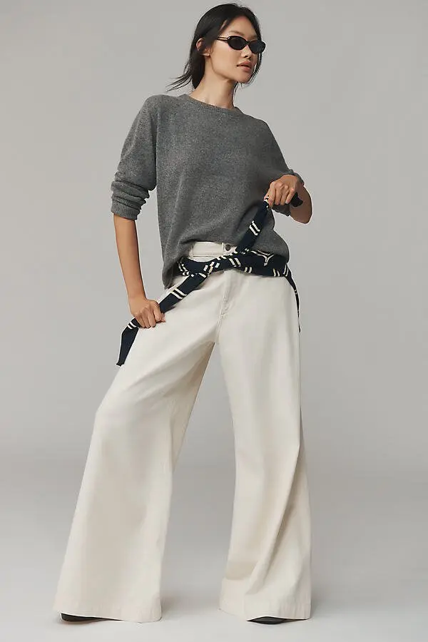 REFORMATION Cashmere Boyfriend Sweater