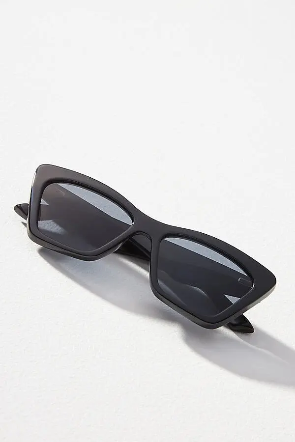 Anthropologie Bow Rhinestone Charm Sunglasses In Black - 71  display picture 3