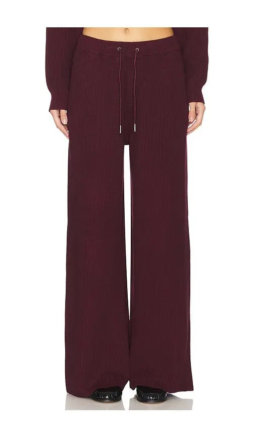SEROYA Camila Wide Leg Sweatpant