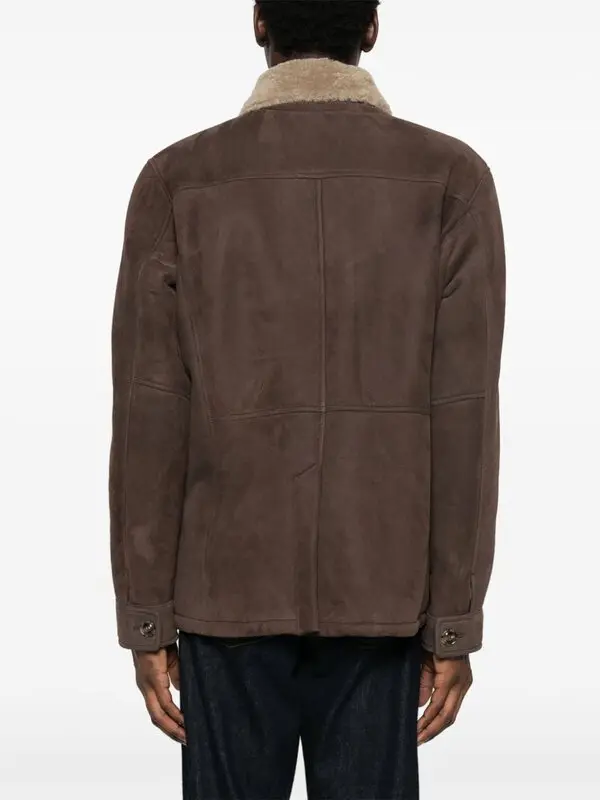 BARBA NAPOLI Suede Jacket