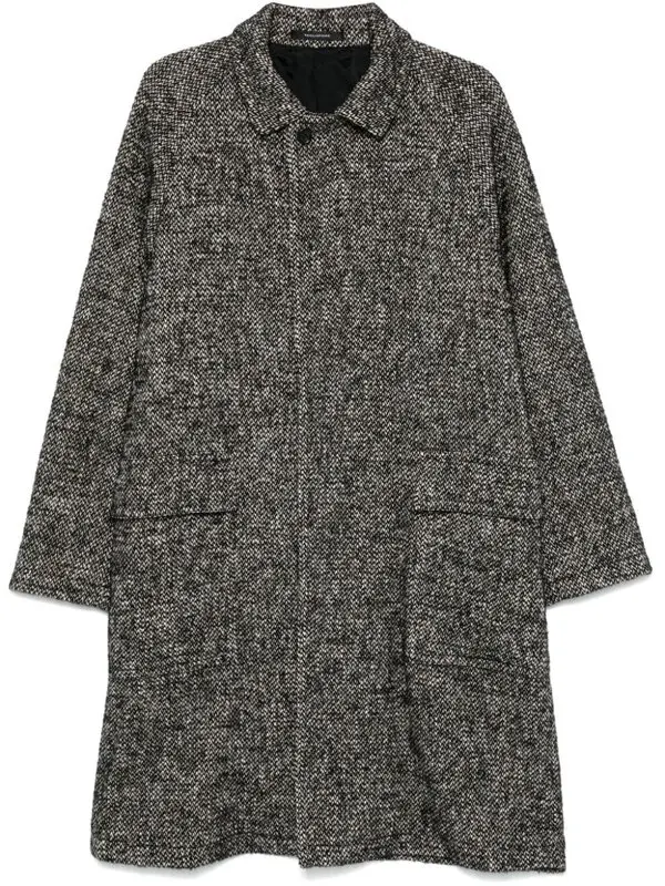 Tagliatore Notched-collar Single-breasted Coat
