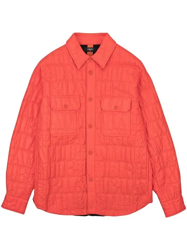 Amiri Quilted Shirt Jacket