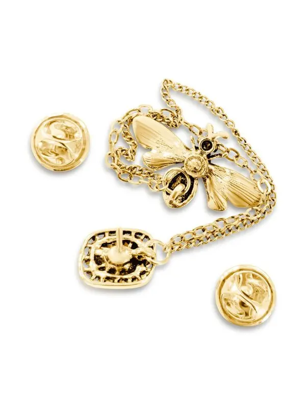 HZMER JEWELLERY Luxo Bee Brooch