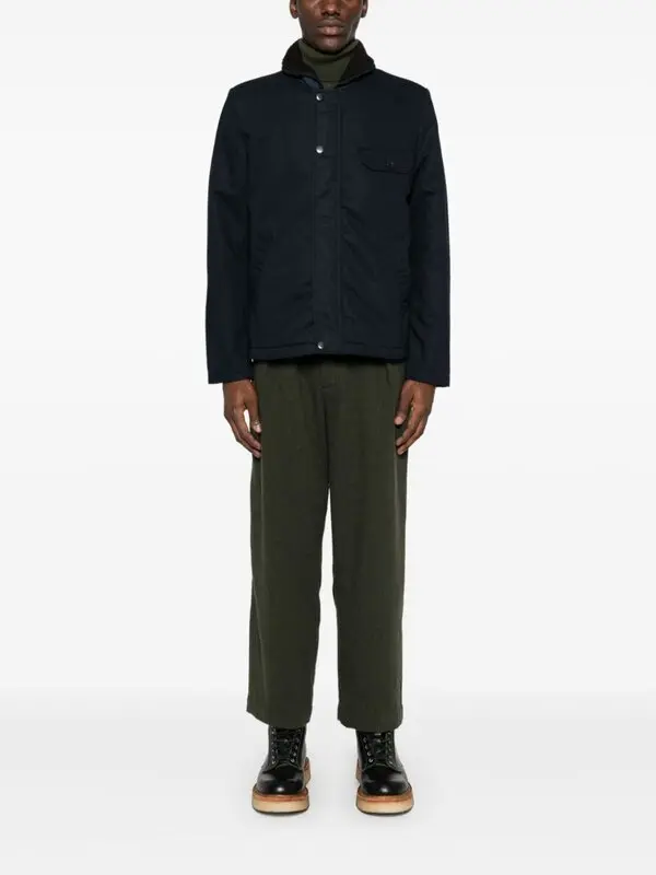 BARBA NAPOLI Mélange-effect Blazer