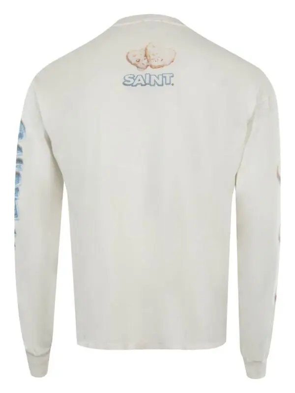 Buy SAINT MXXXXXX X Shermer Academy Long-sleeve T-shirt - White At