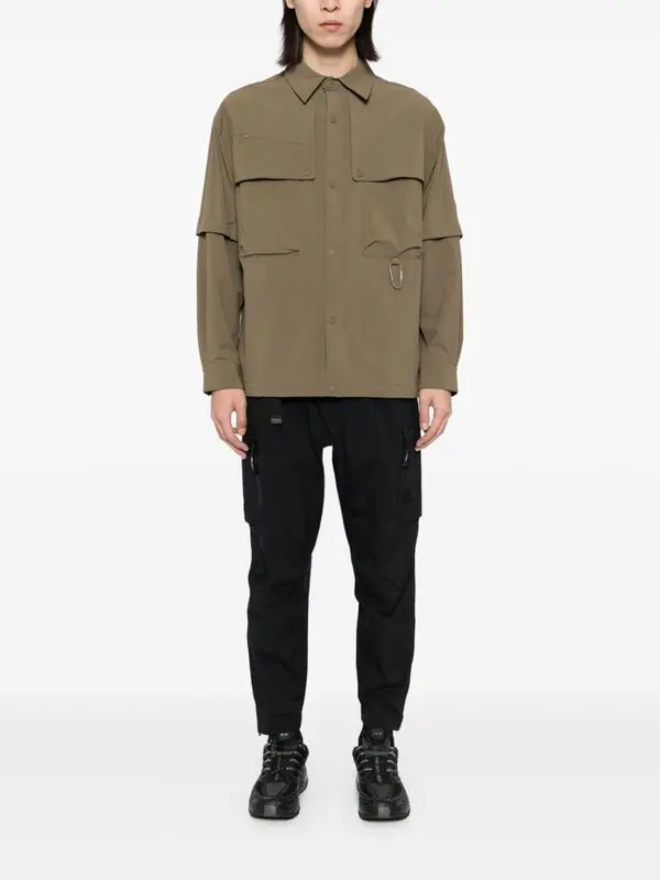 SPOONYARD Belted Tapered Cargo Trousers
