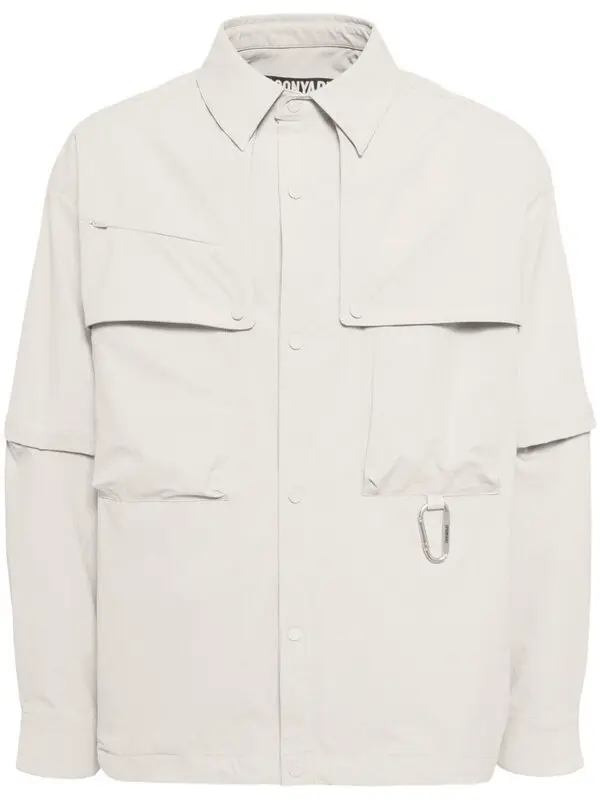 SPOONYARD Detachable-sleeve Shirt - Neutrals