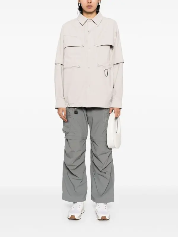 SPOONYARD Detachable-sleeve Shirt - Neutrals