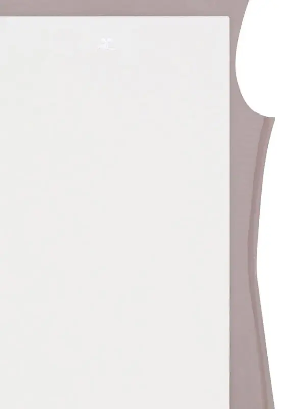 COURREGES Illusion Bodysuit - White