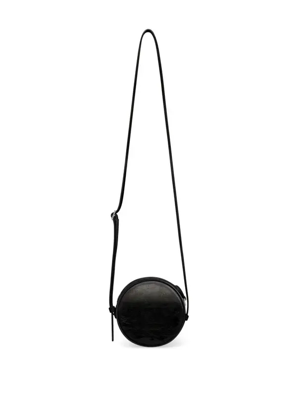 COURREGES Re-edition Small Circle Bag - Black